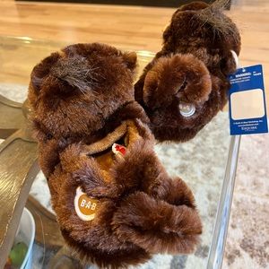 Build-A-Bear | Shoes | Build A Bear Slippers Smiley Monkey House Shoes ...